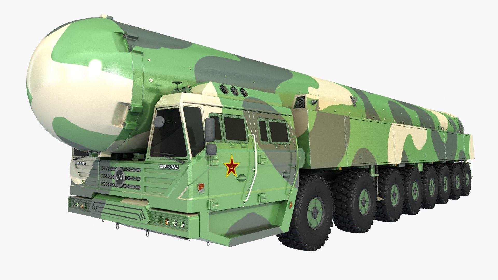 3D Df-41 Model - TurboSquid 1660360