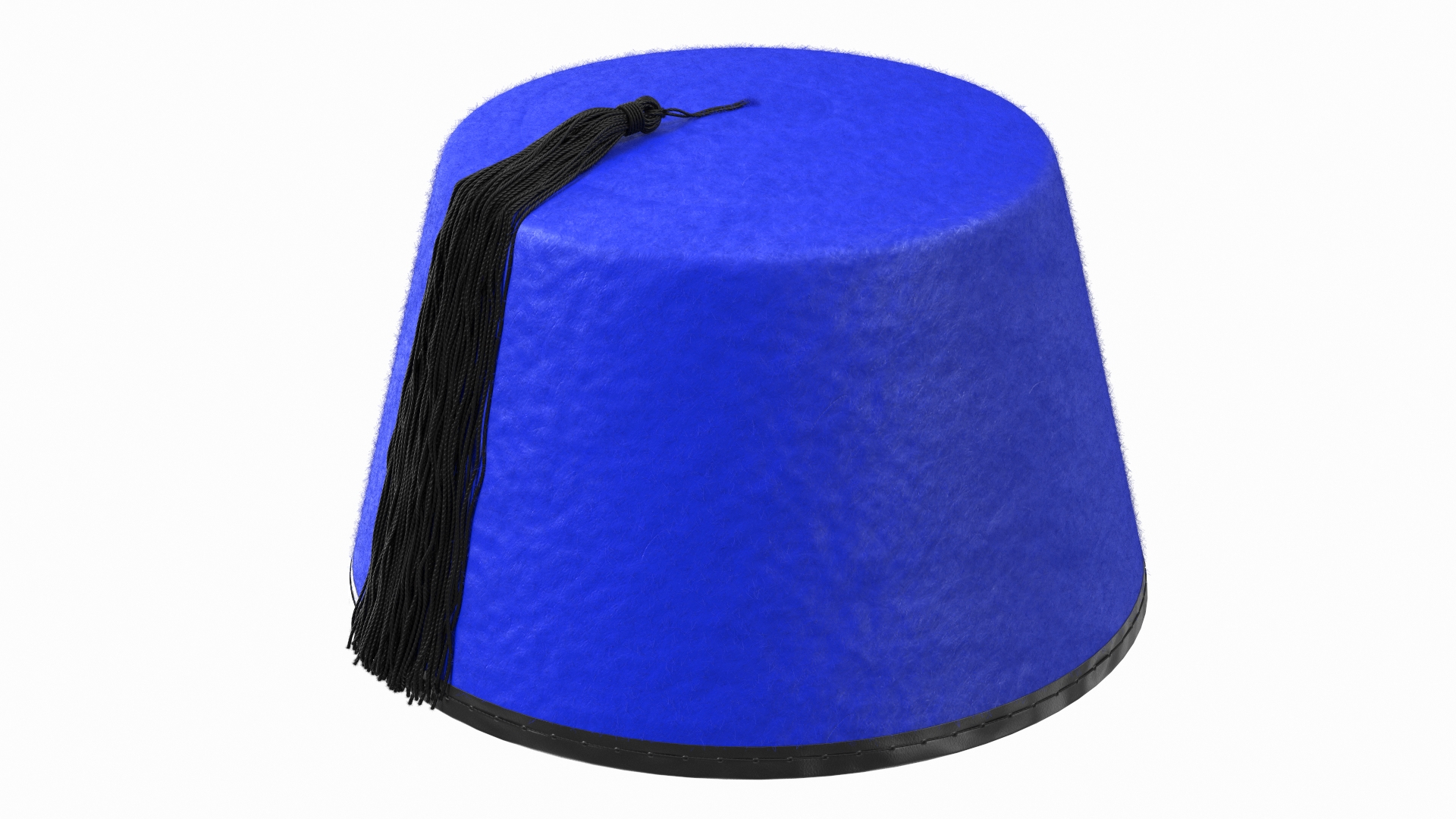3D Traditional Arabic Blue Fez - TurboSquid 1681973