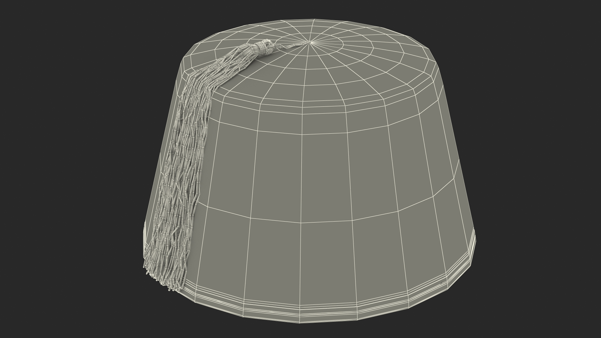 3D Traditional Arabic Blue Fez - TurboSquid 1681973