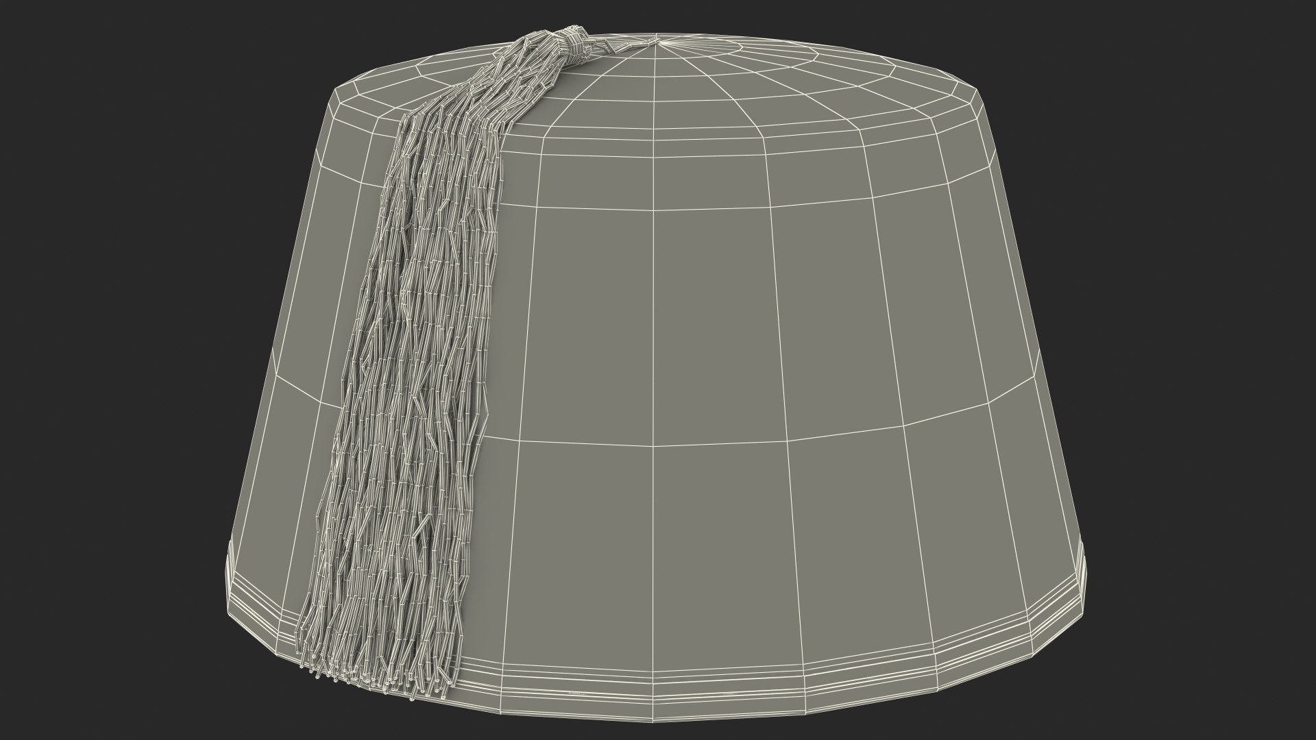 3D Traditional Arabic Blue Fez - TurboSquid 1681973