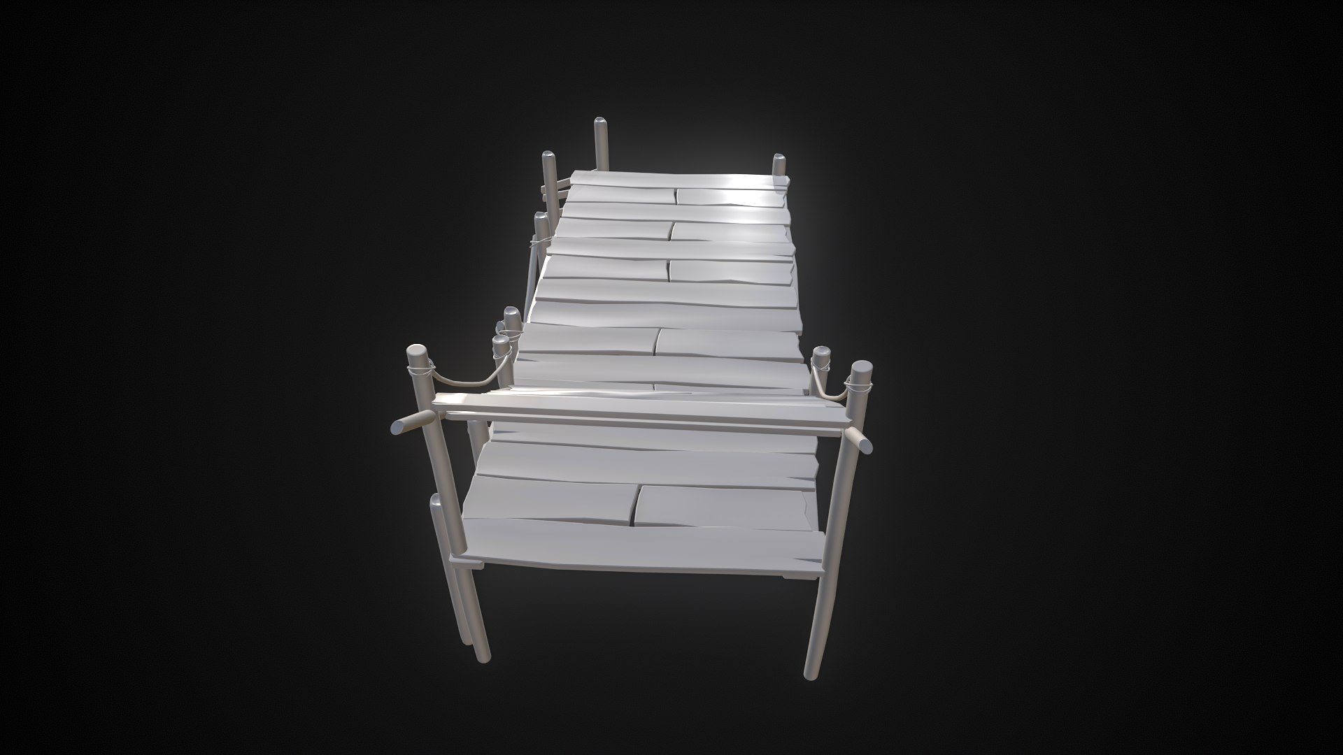 Old Wooden Dock Model - TurboSquid 2193766