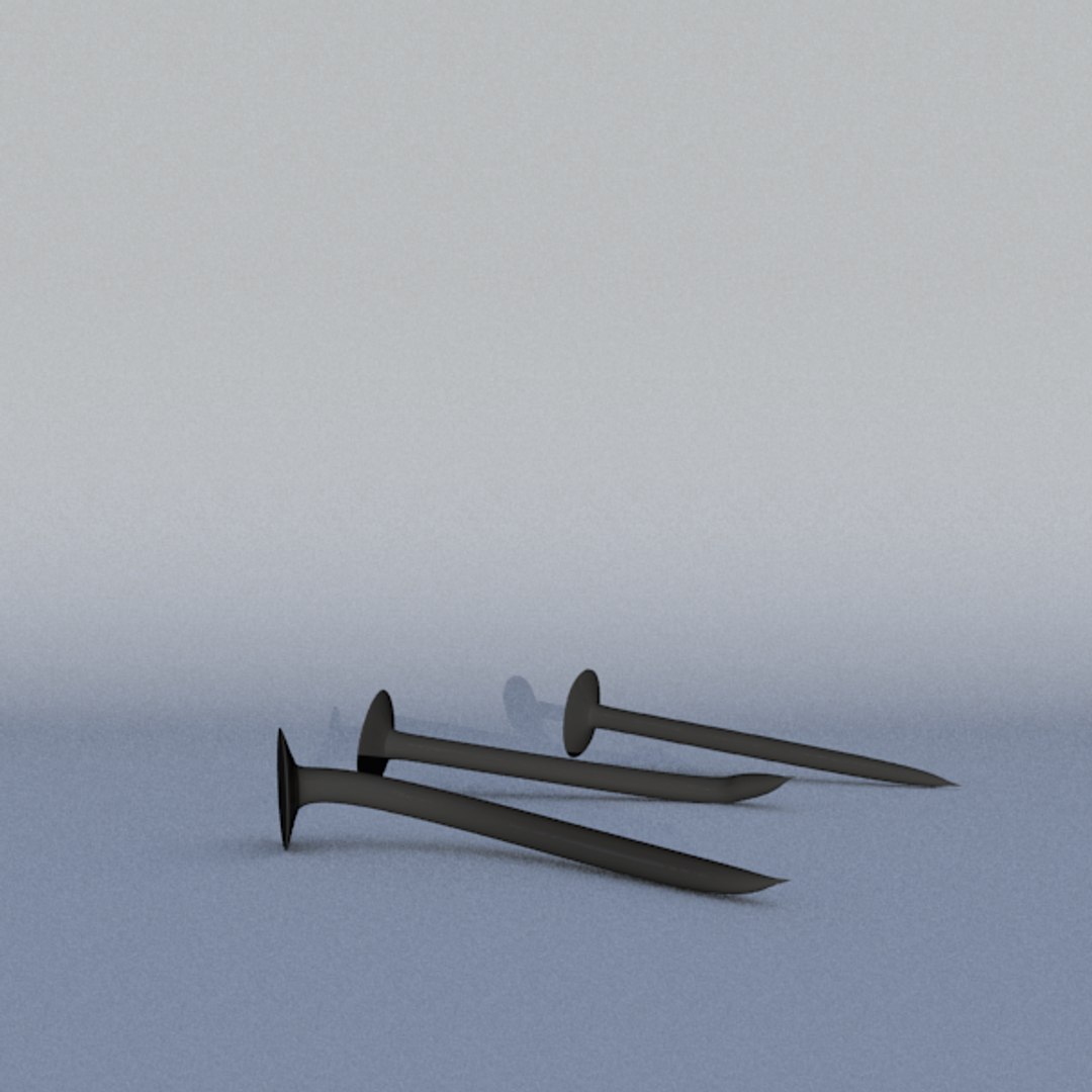 Free Nails 3d Model