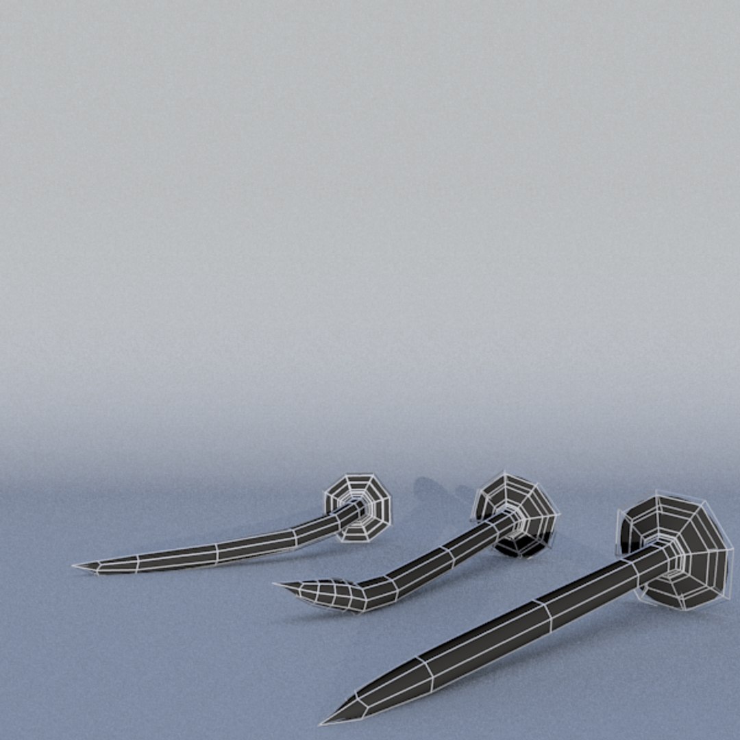 Free Nails 3d Model