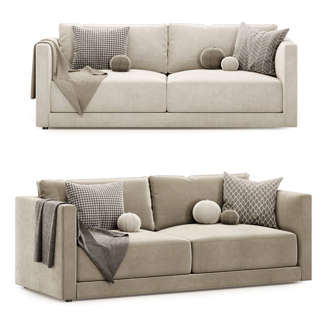 Astra Sofa Set 02 3D Model - TurboSquid 2273629