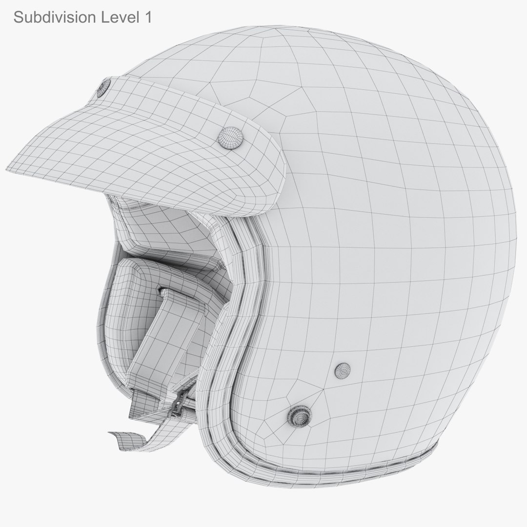 helmet visor 3d max