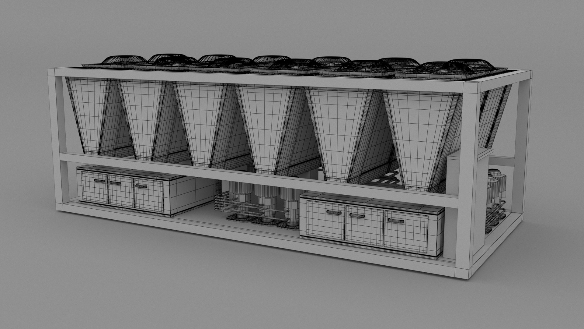 Air Conditioning Unit V2 3D Model - TurboSquid 2124554