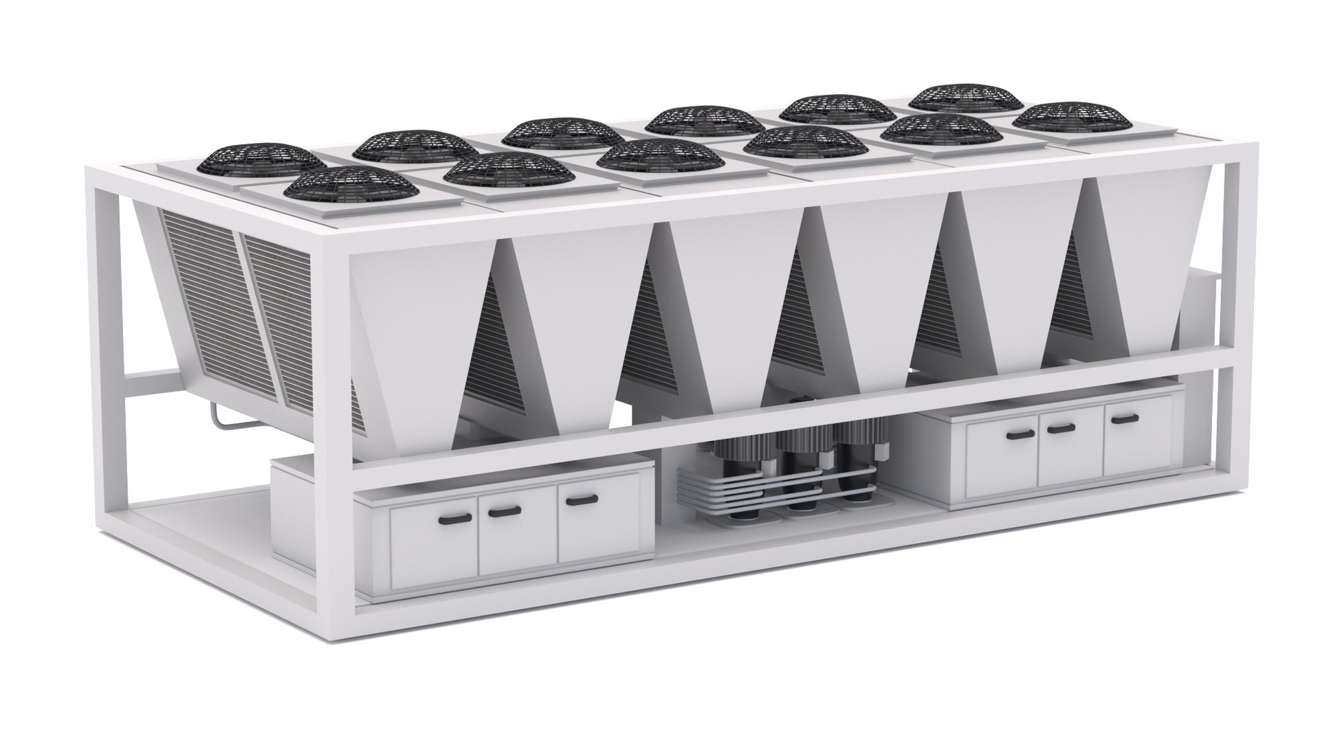 Air Conditioning Unit V2 3D Model - TurboSquid 2124554