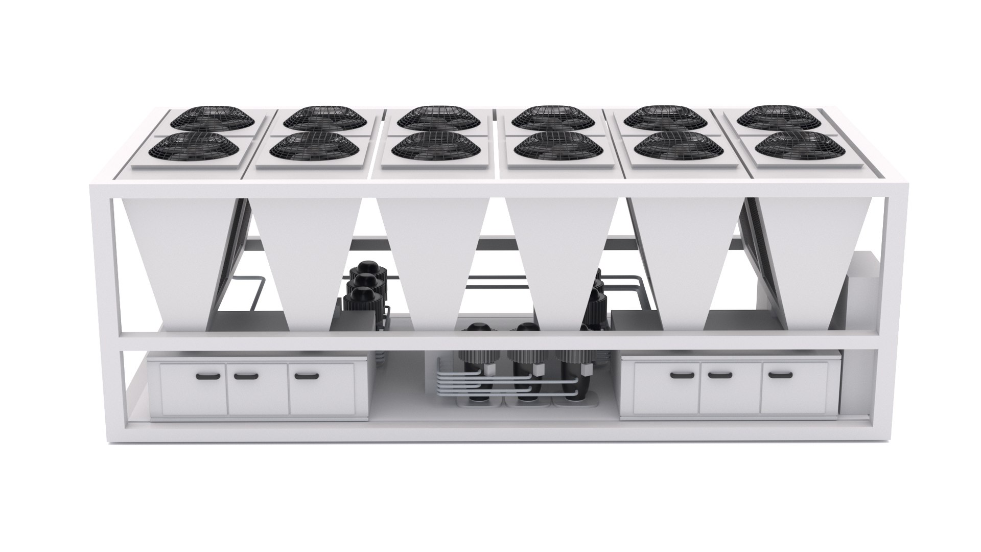 Air Conditioning Unit V2 3D Model - TurboSquid 2124554