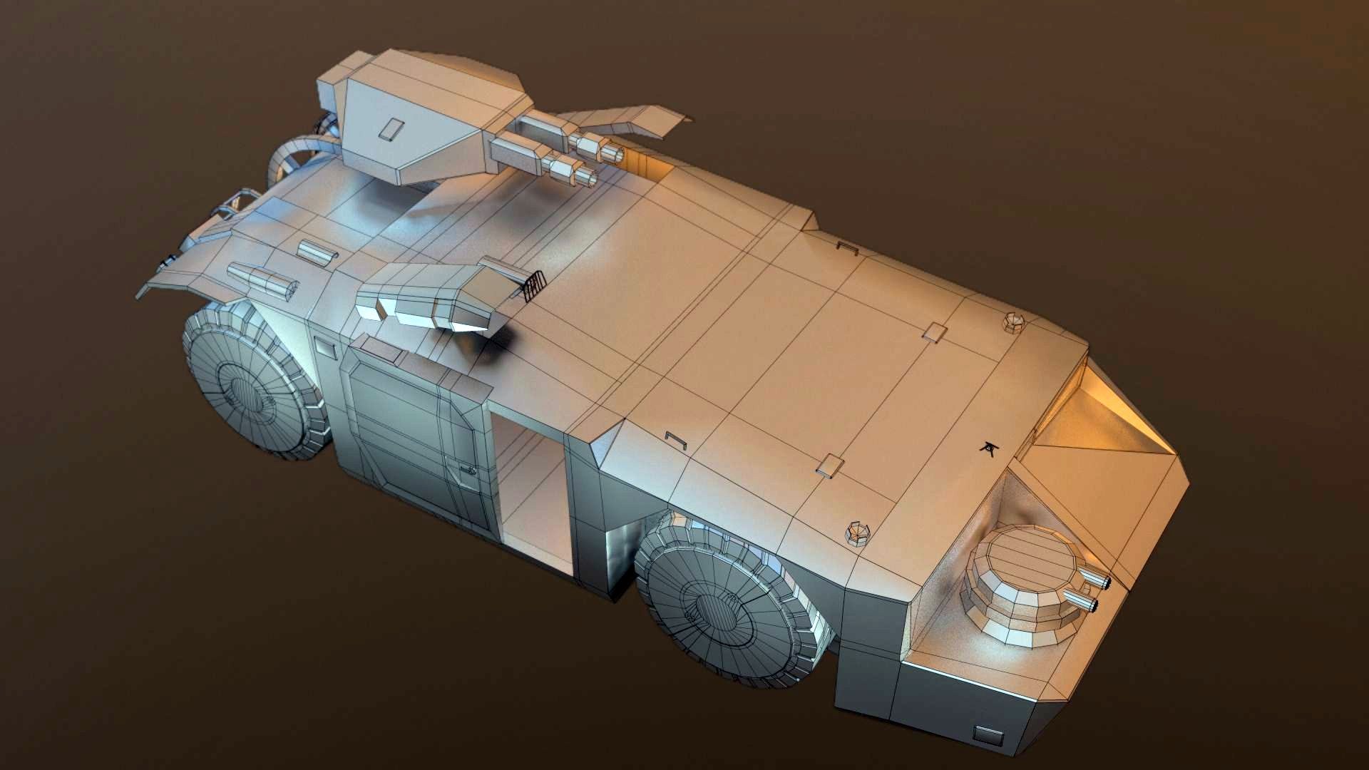 M577 Apc 3D Model - TurboSquid 1537465