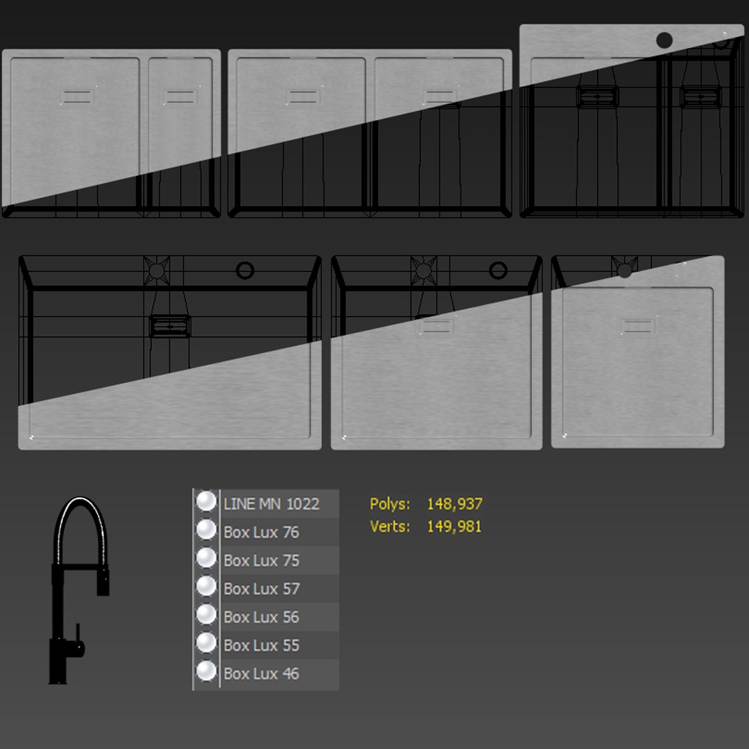Rodi Box Lux 46-55-56-57-75-76 3D Model - TurboSquid 2186190