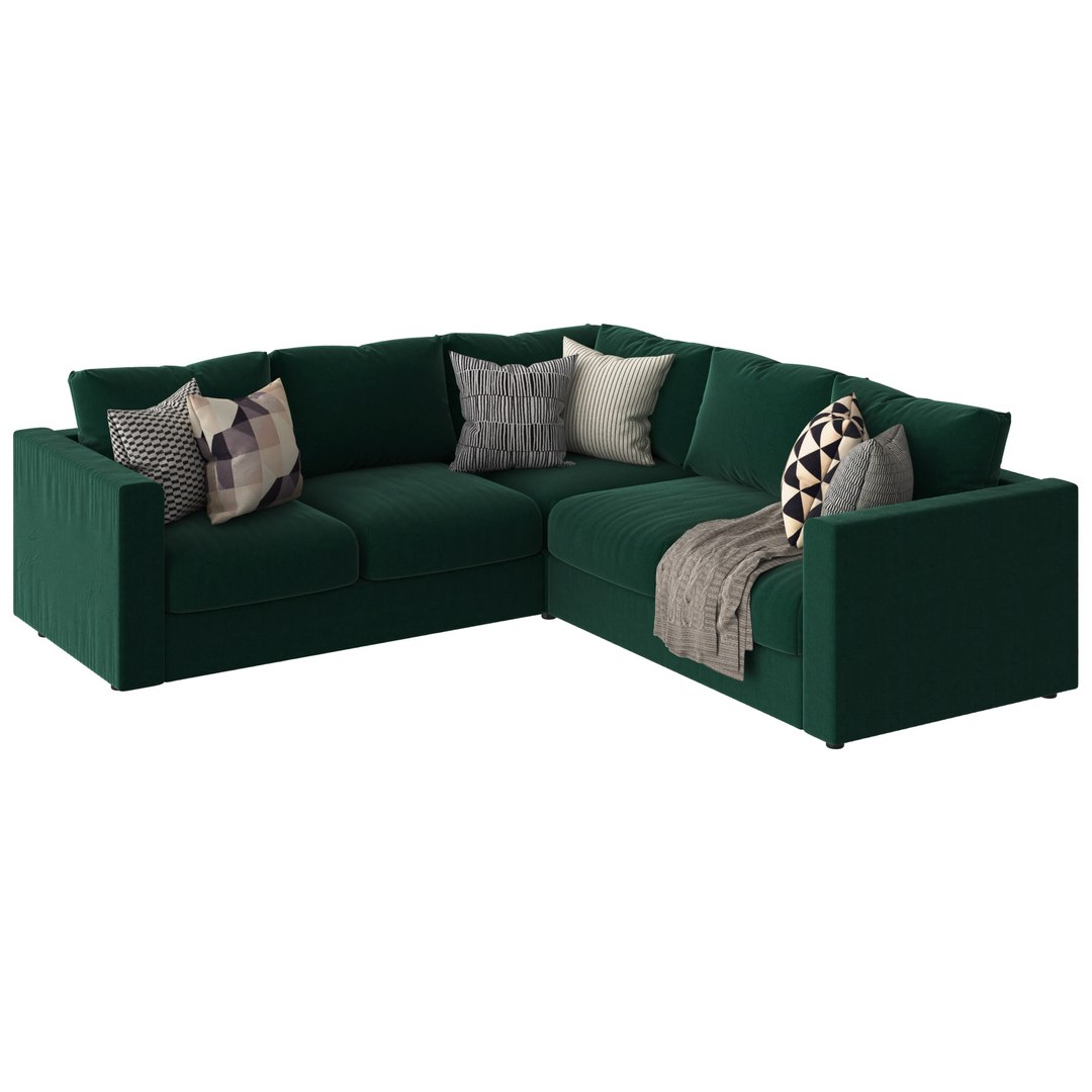 Ikea Vimle Corner 3D - TurboSquid 1397289