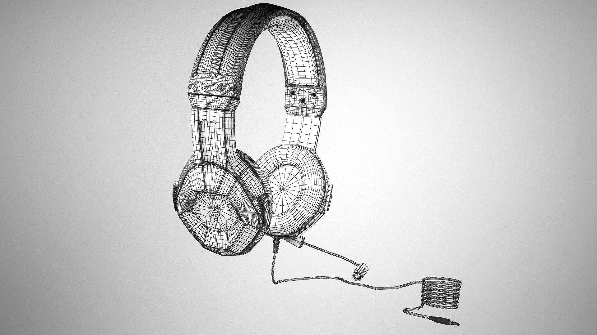 Wired Headphone 3D Model - TurboSquid 1987190