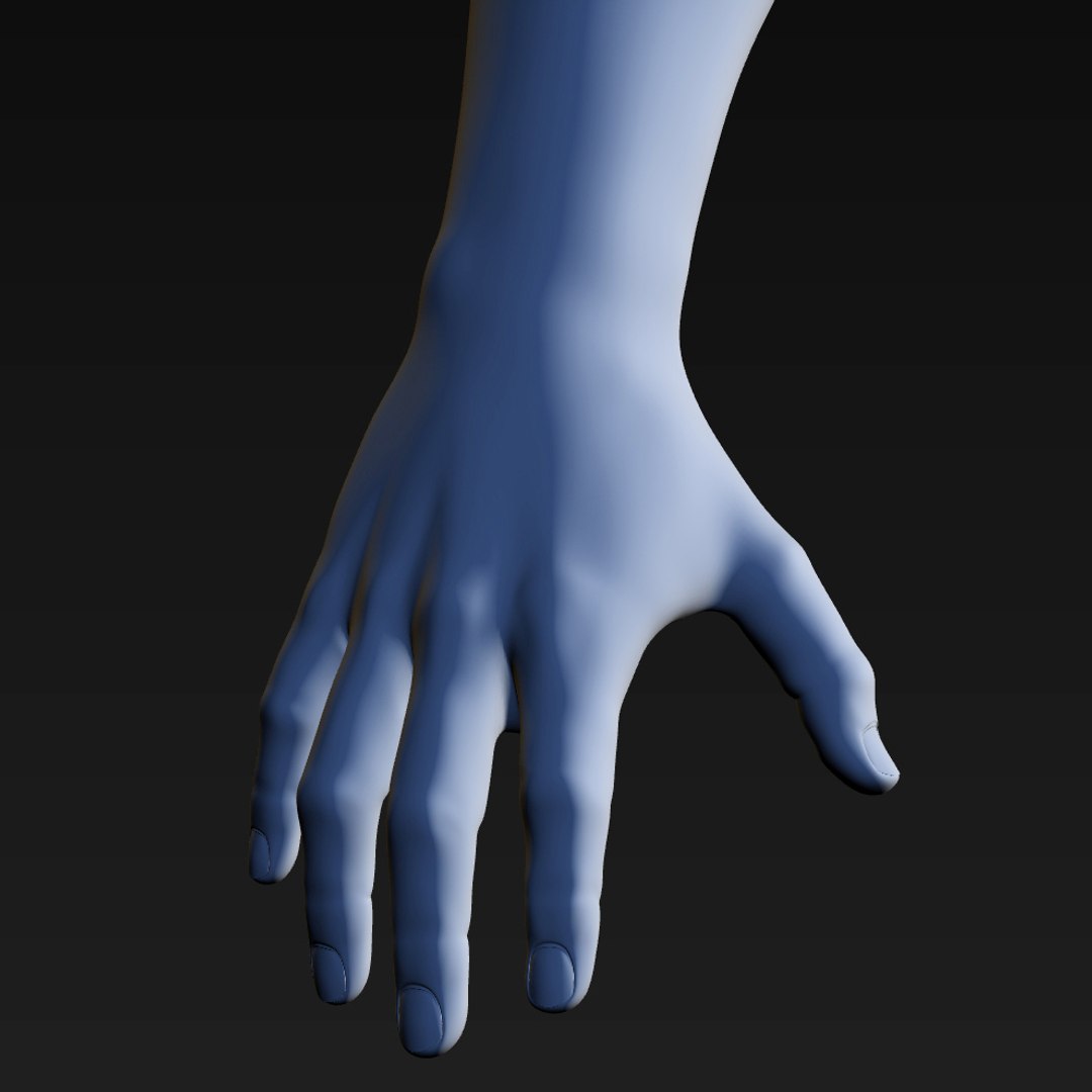 realistic male body character max