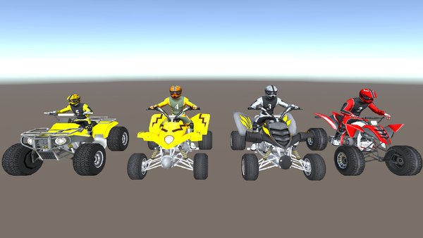 3D model quad bike - TurboSquid 1680816