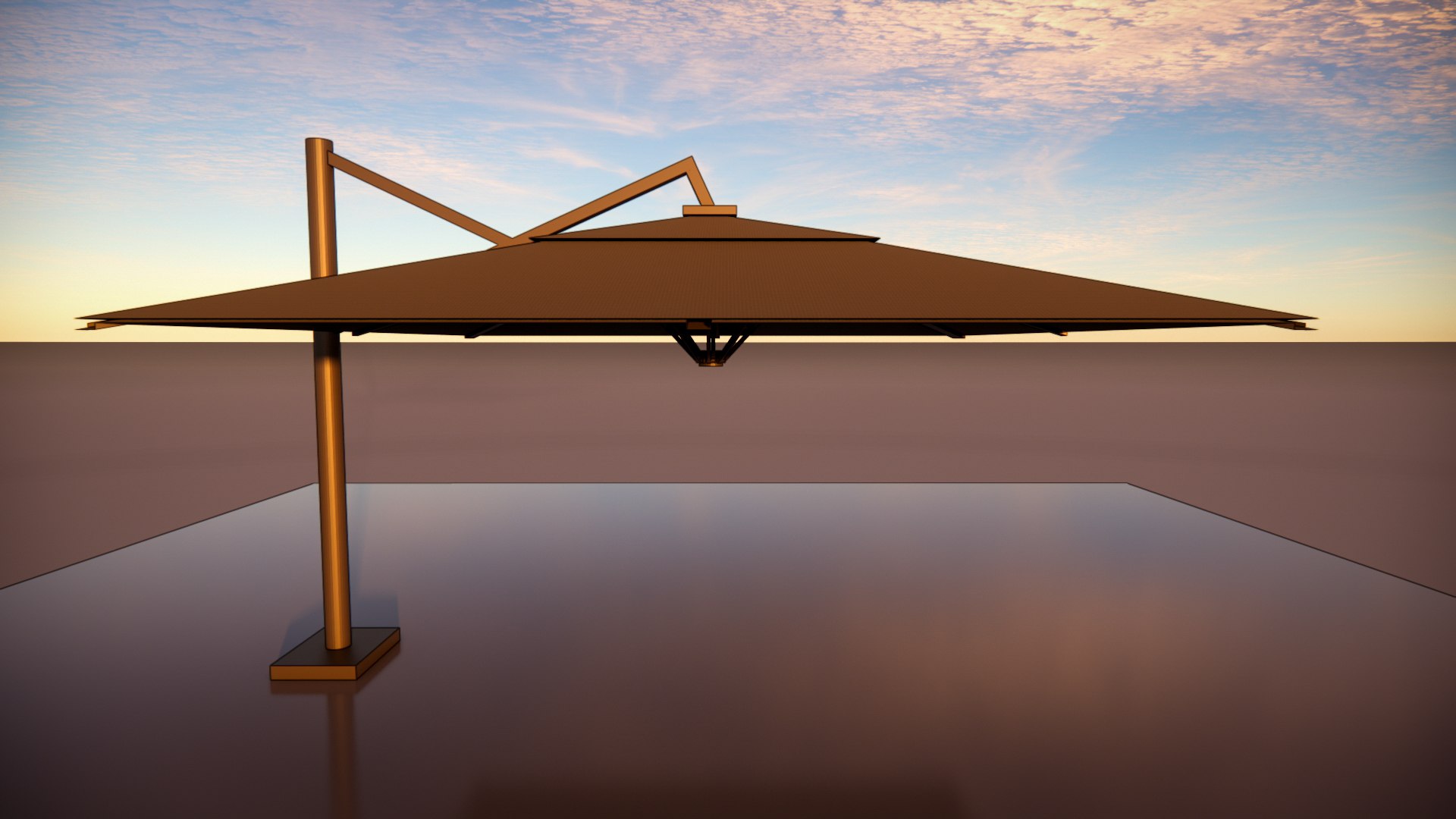 Beach Umbrella 3D Model - TurboSquid 2045555