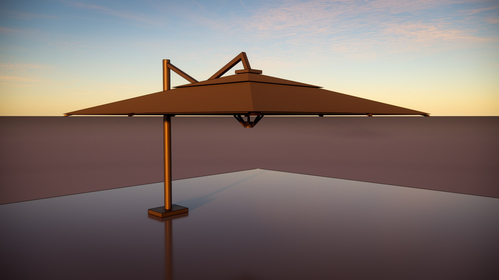 Beach Umbrella 3D Model - TurboSquid 2045555