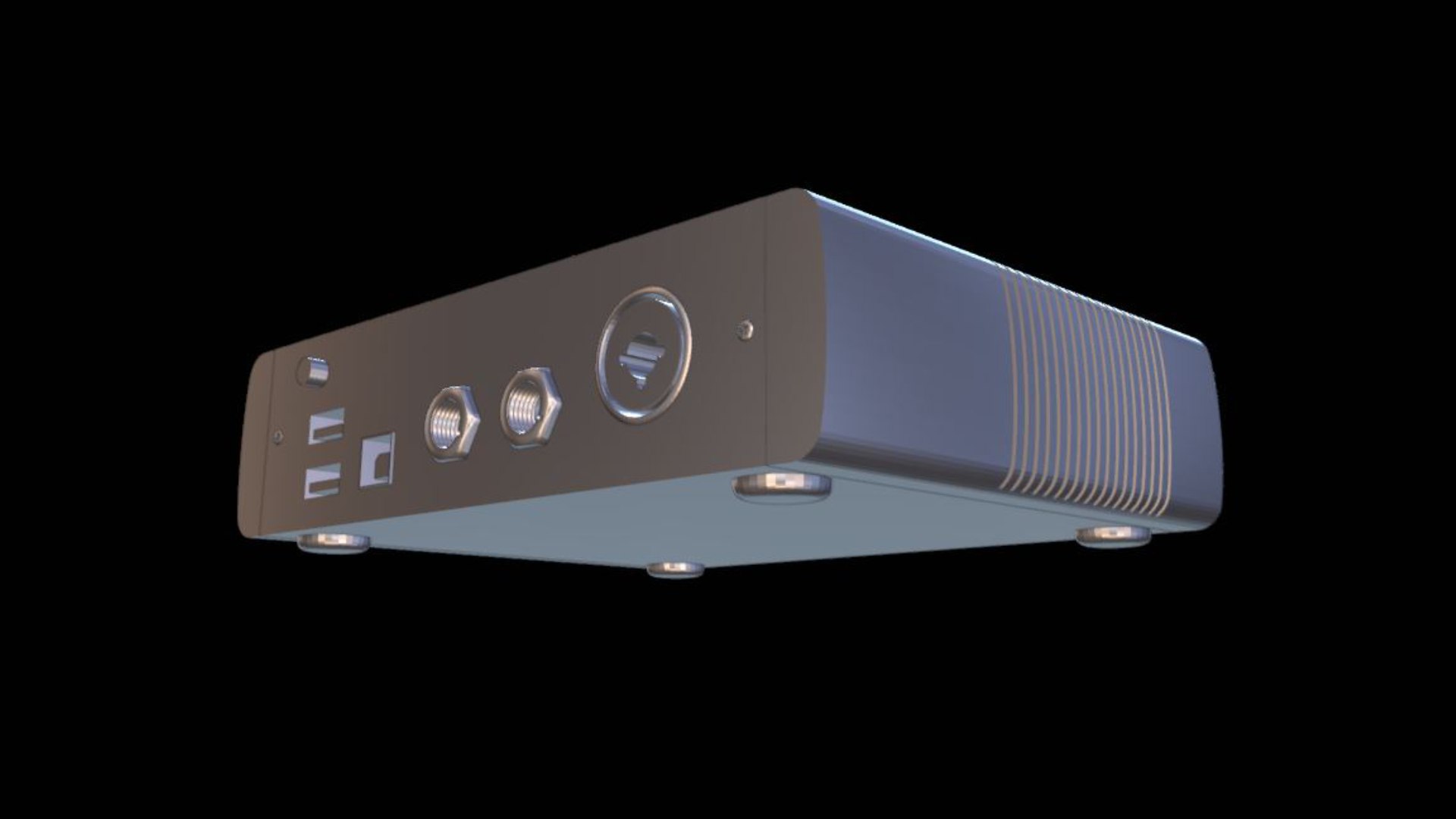 3D Model AUDIO INTERFACE - TurboSquid 1937546