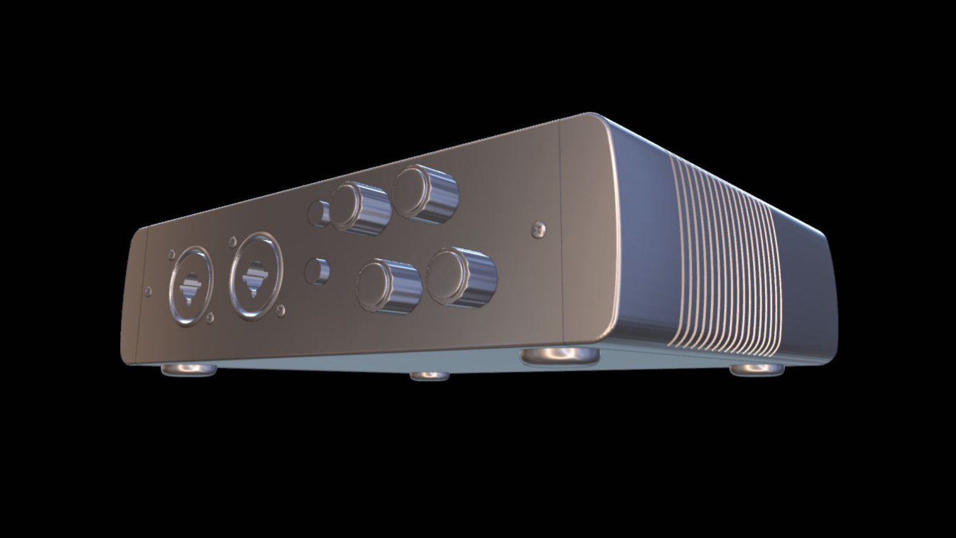 3D Model AUDIO INTERFACE - TurboSquid 1937546