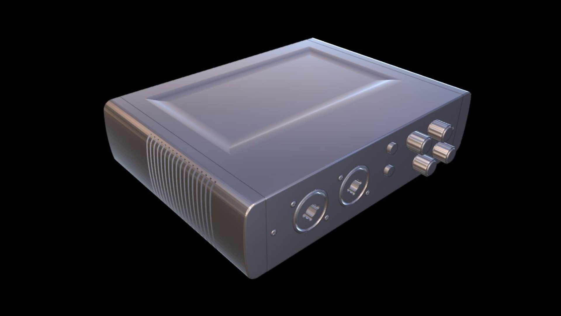3D Model AUDIO INTERFACE - TurboSquid 1937546