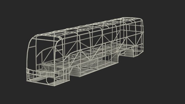 バスフレーム構造3Dモデル - TurboSquid 1595590
