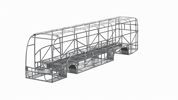 버스 프레임 구조 3D 모델 - TurboSquid 1595590