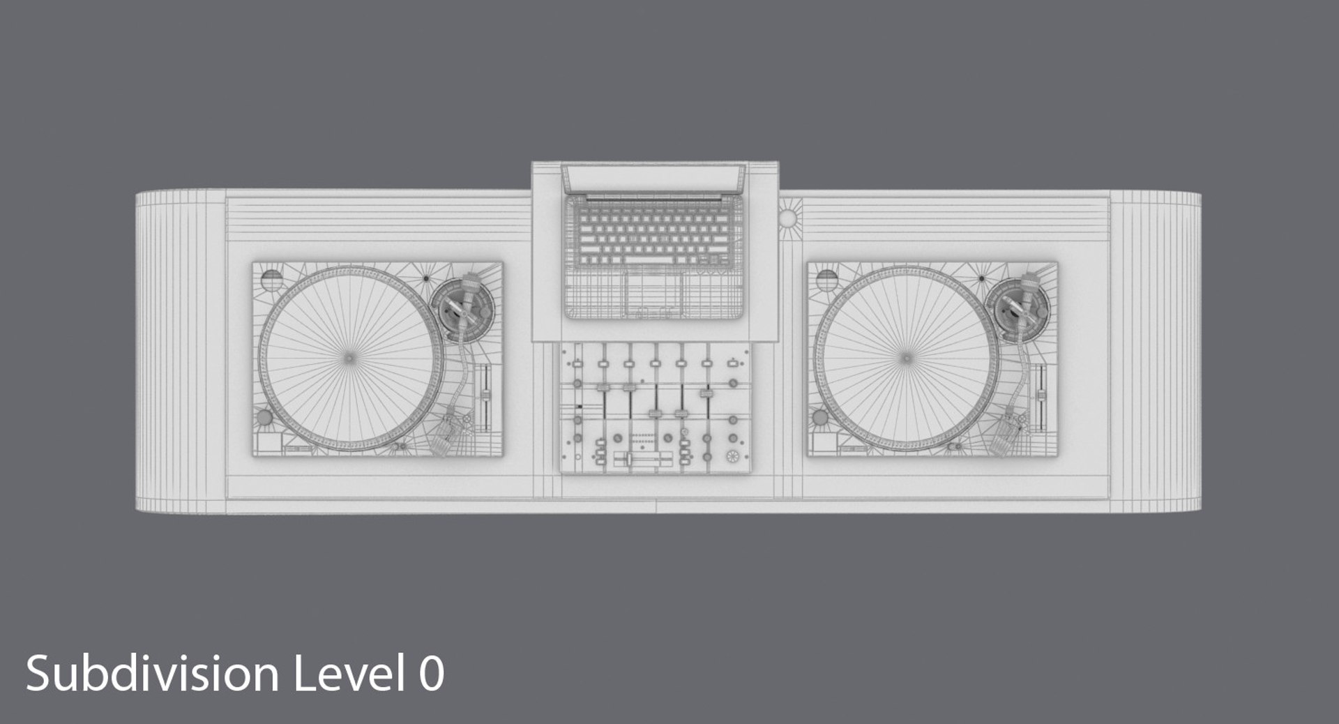 3D Dj-booth Model - TurboSquid 1226005