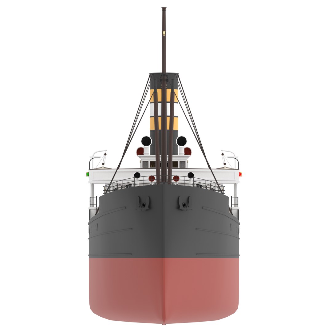 3D Steam Ship Model - TurboSquid 1724870