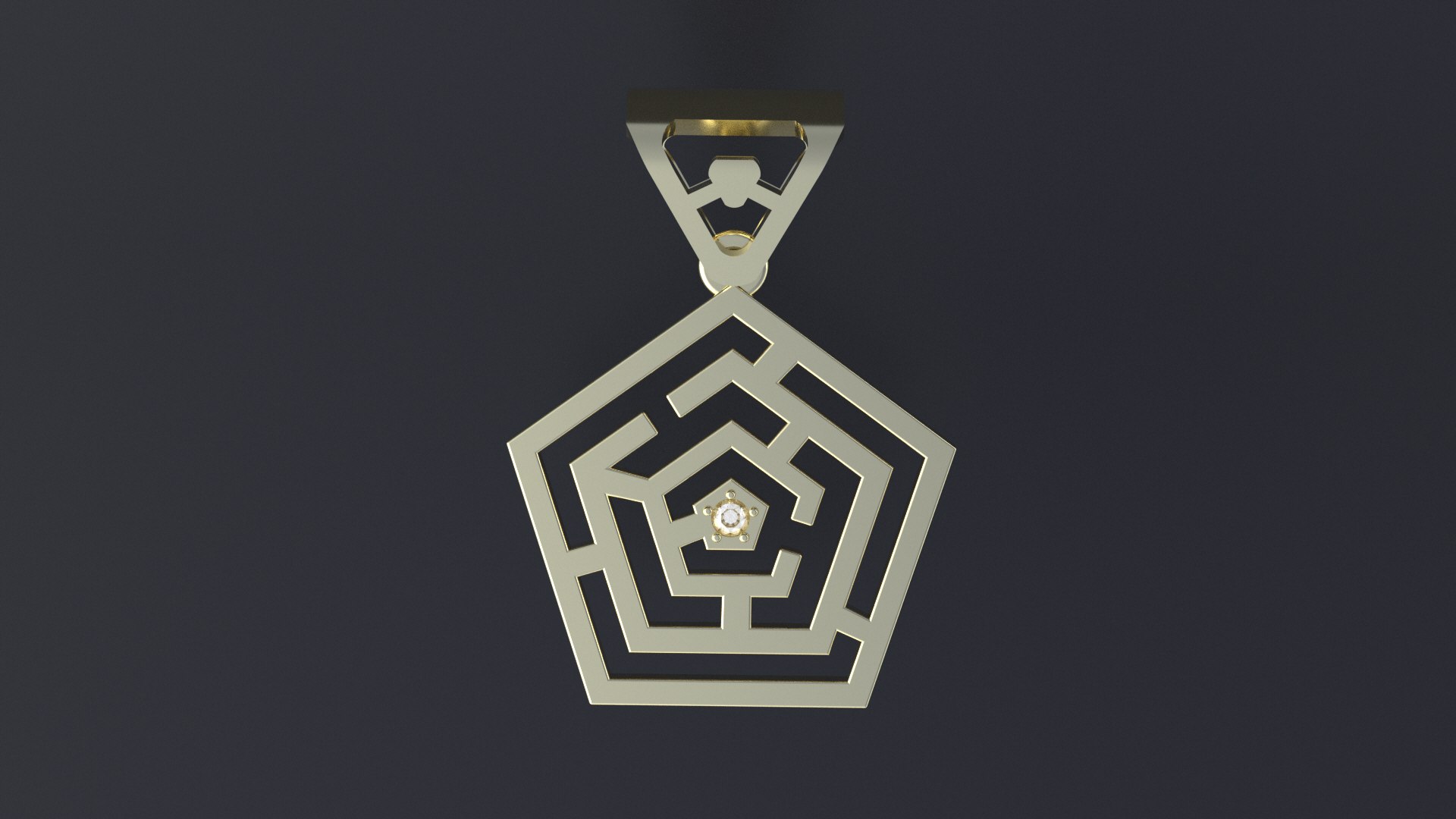 3D Pendant Maze For CNC Or 3D Print Model - TurboSquid 1995086