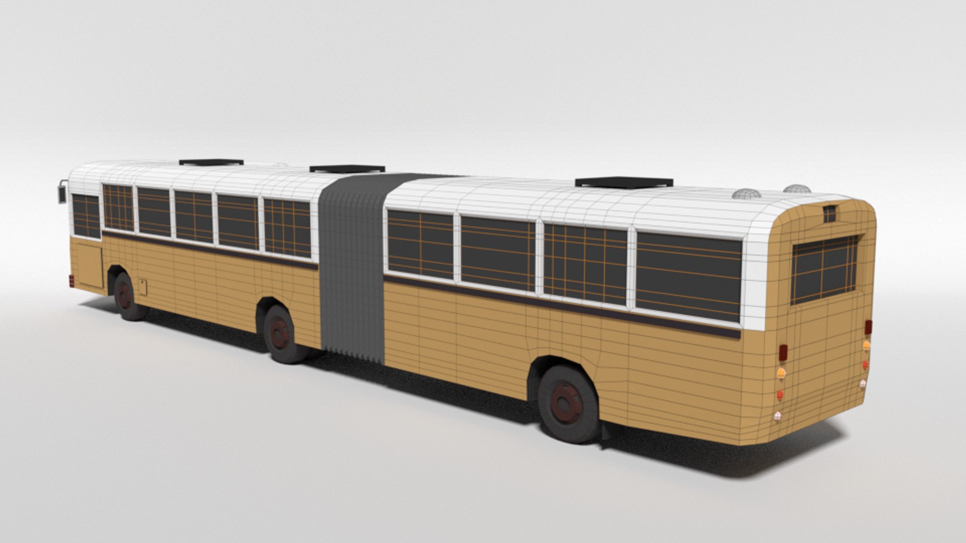 Retro Bus Model - TurboSquid 1546502
