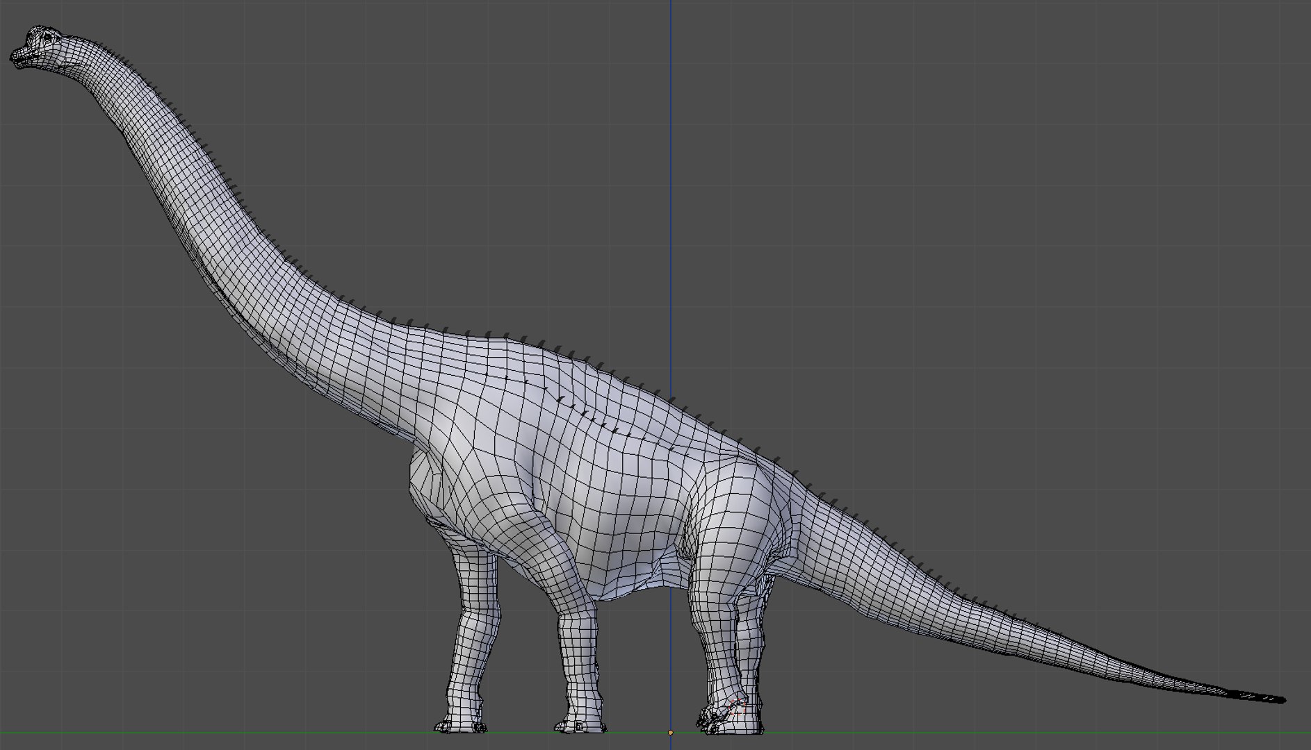 Obj Brachiosaurus Brachiosaur