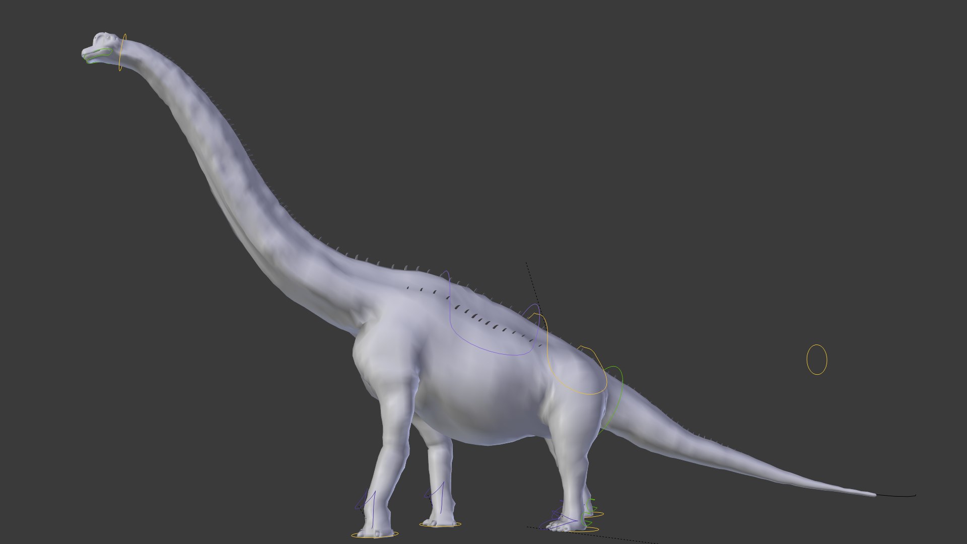 Obj Brachiosaurus Brachiosaur
