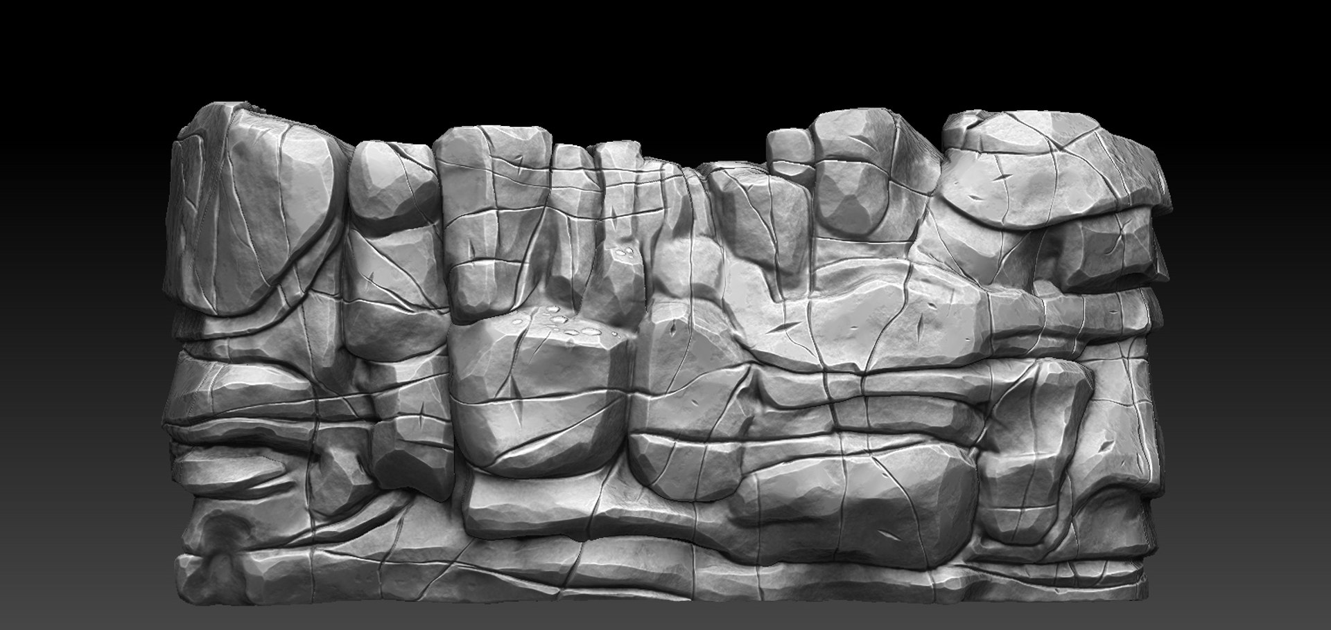 Cartoon Stone 3D Model - TurboSquid 1363527