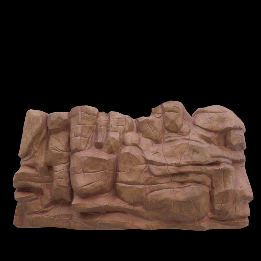 Cartoon Stone 3D Model - TurboSquid 1363527