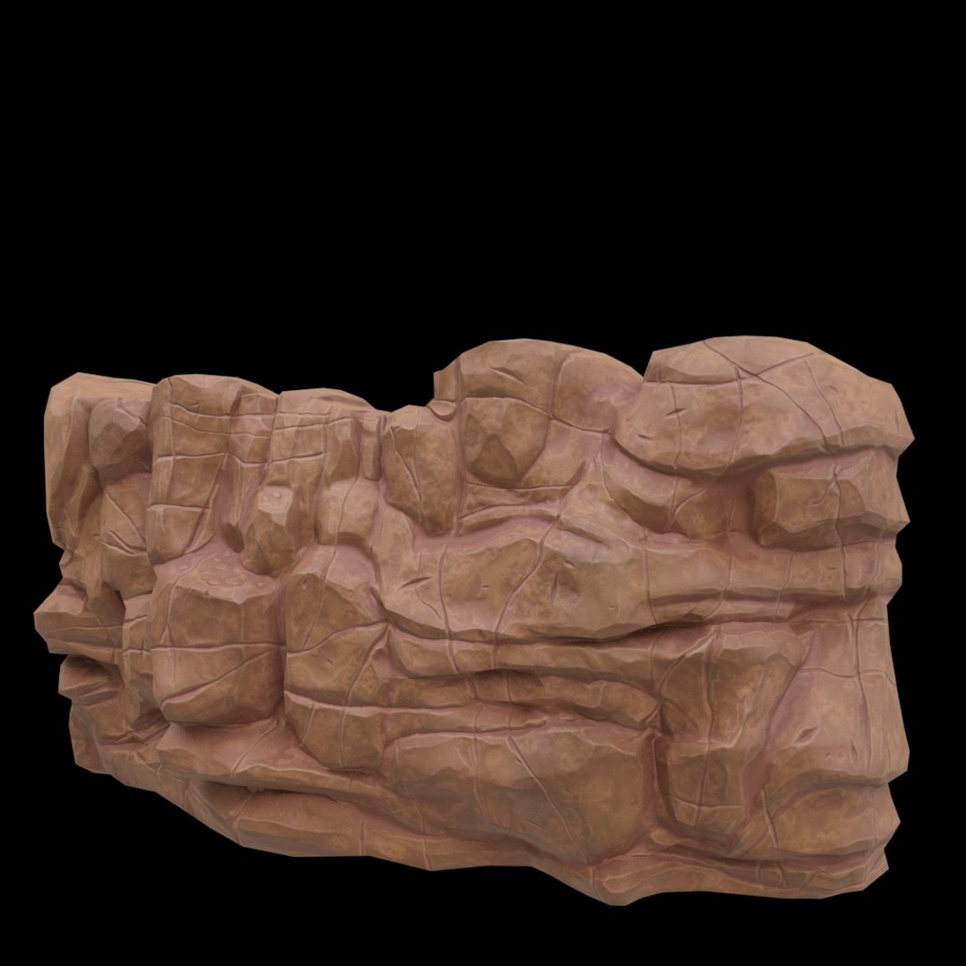 Cartoon Stone 3D Model - TurboSquid 1363527