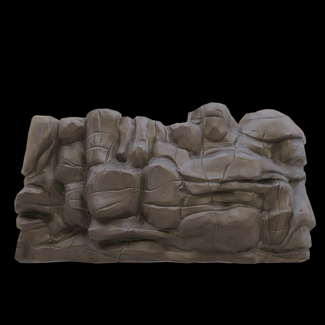 Cartoon Stone 3D Model - TurboSquid 1363527