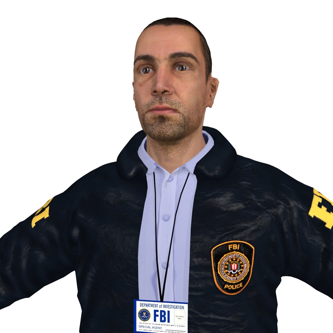 Fbi Agent Rigging 2 3d Max