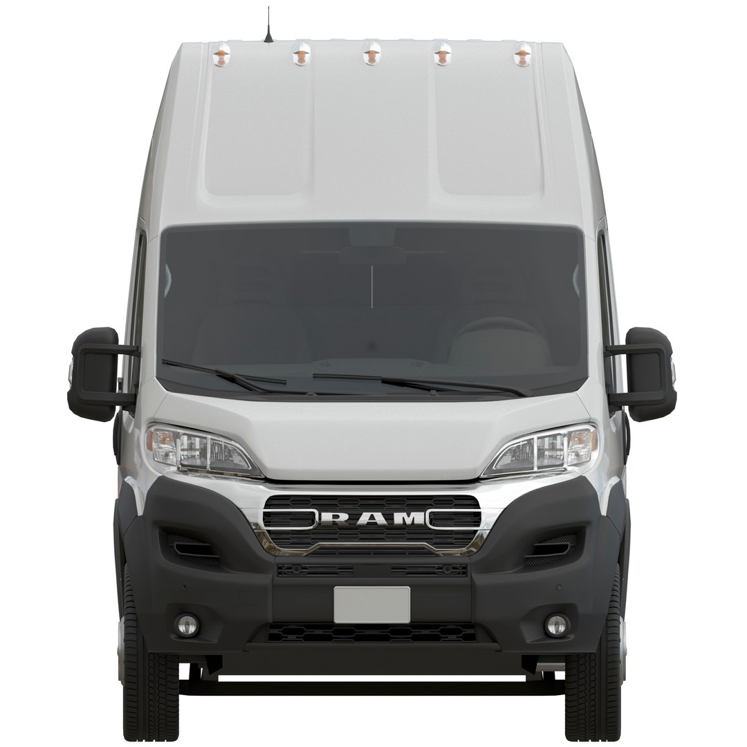 3D 2024 Ram ProMaster 3500 SLT CARGO VAN SUPER HIGH ROOF 159 WB EXT ...