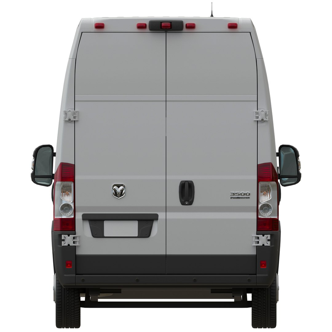 3D 2024 Ram ProMaster 3500 SLT CARGO VAN SUPER HIGH ROOF 159 WB EXT ...