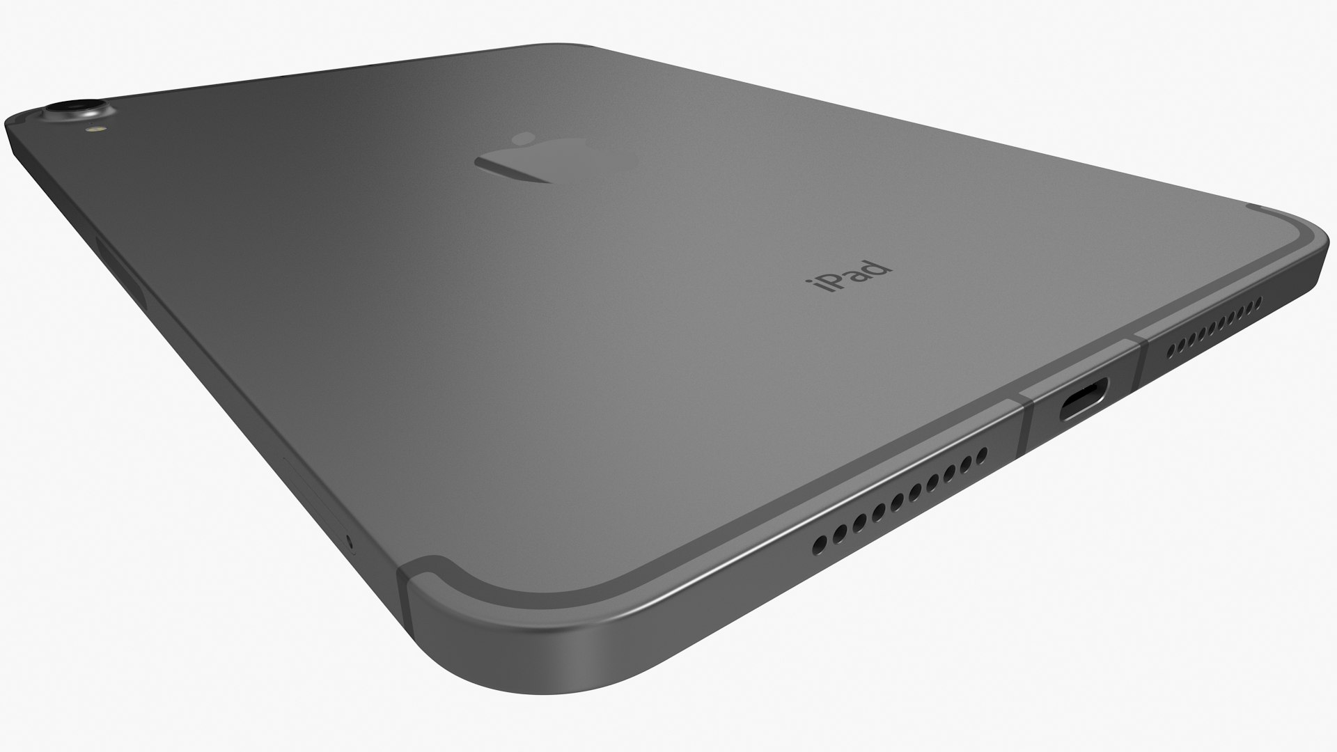 3D Model Apple IPad Mini 2021 6th Gen WiFi And Cellular With Pencil ...