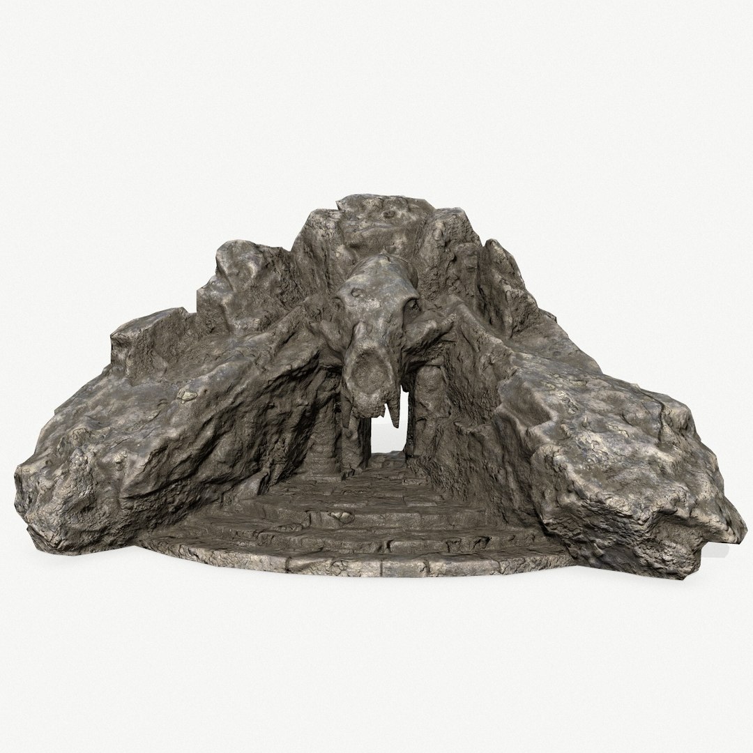 Skull Gate 13 3D - TurboSquid 2029310