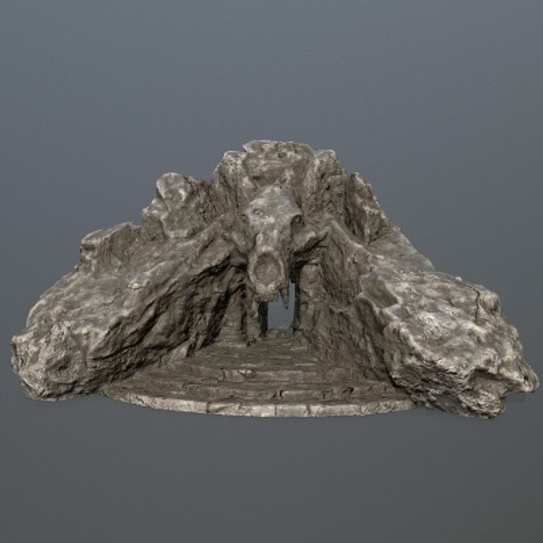 Skull Gate 13 3D - TurboSquid 2029310