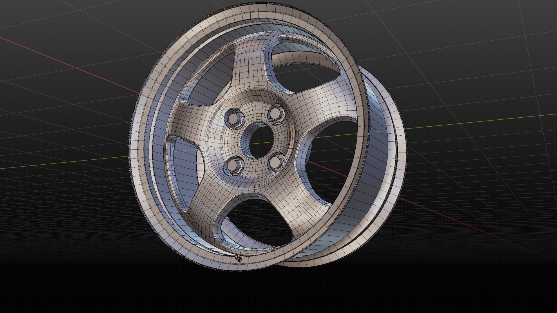 Work Meister s1 2 piece rims 3D - TurboSquid 1790170