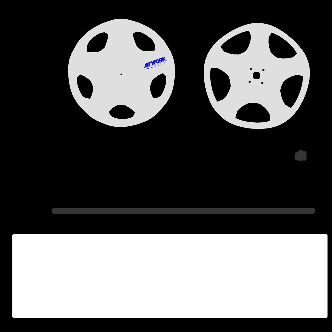 Work Meister s1 2 piece rims 3D - TurboSquid 1790170