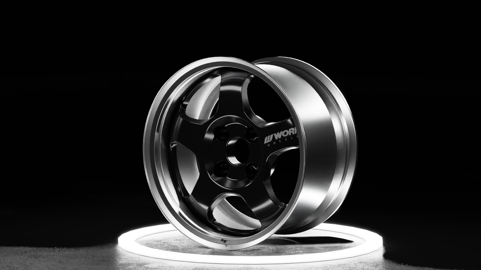 Work Meister s1 2 piece rims 3D - TurboSquid 1790170