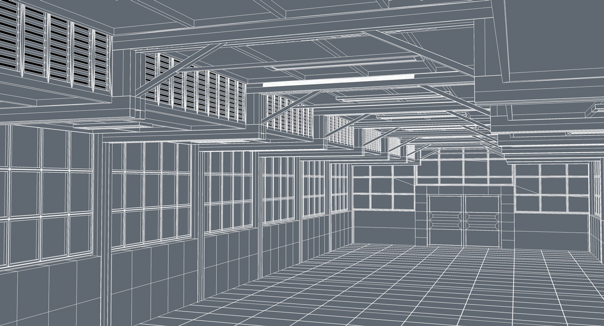 Warehouse Architecture Building 3D - TurboSquid 1647137