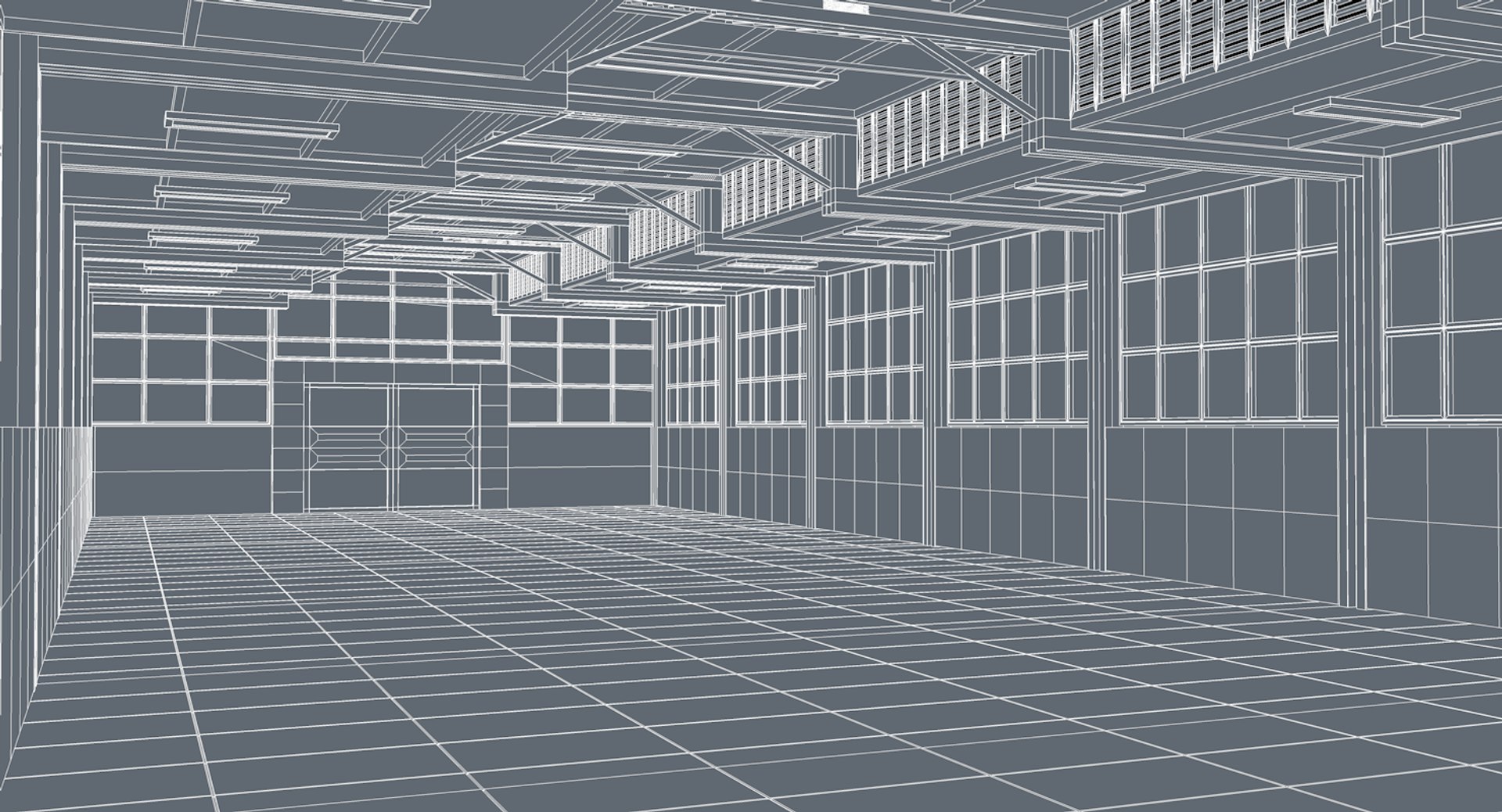 Warehouse Architecture Building 3D - TurboSquid 1647137