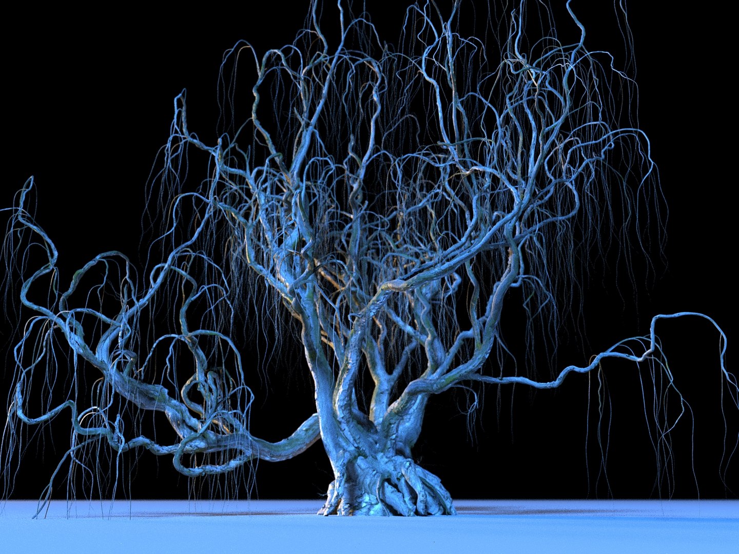 Spooky Tree 3D - TurboSquid 1347177