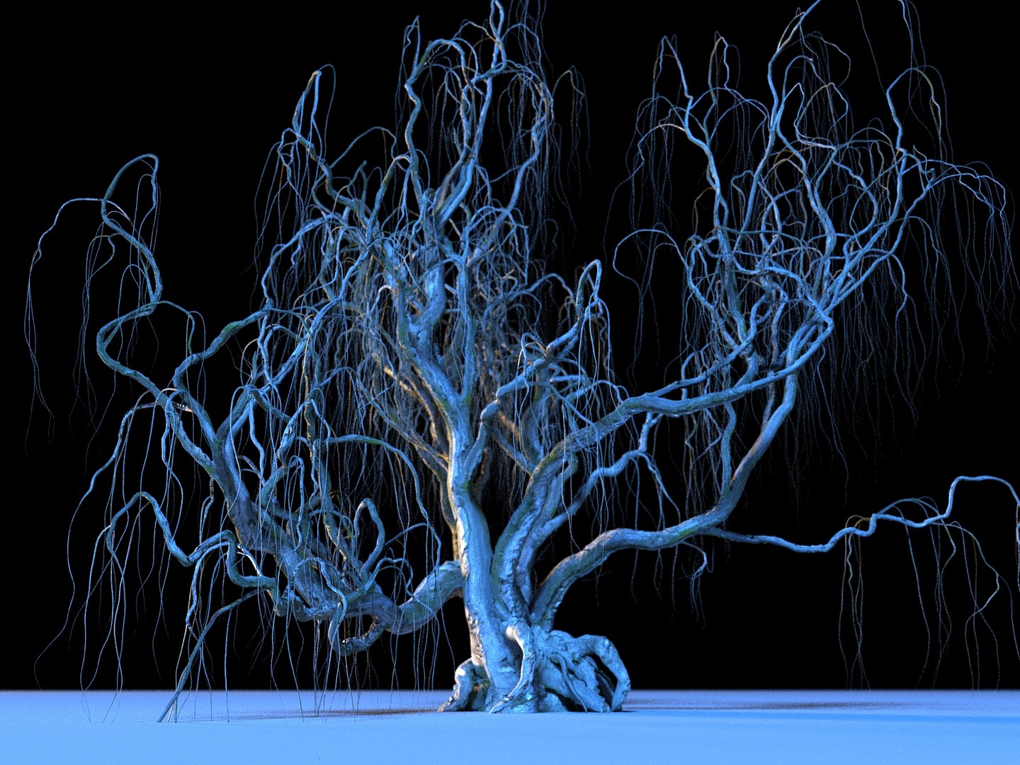 Spooky Tree 3D - TurboSquid 1347177