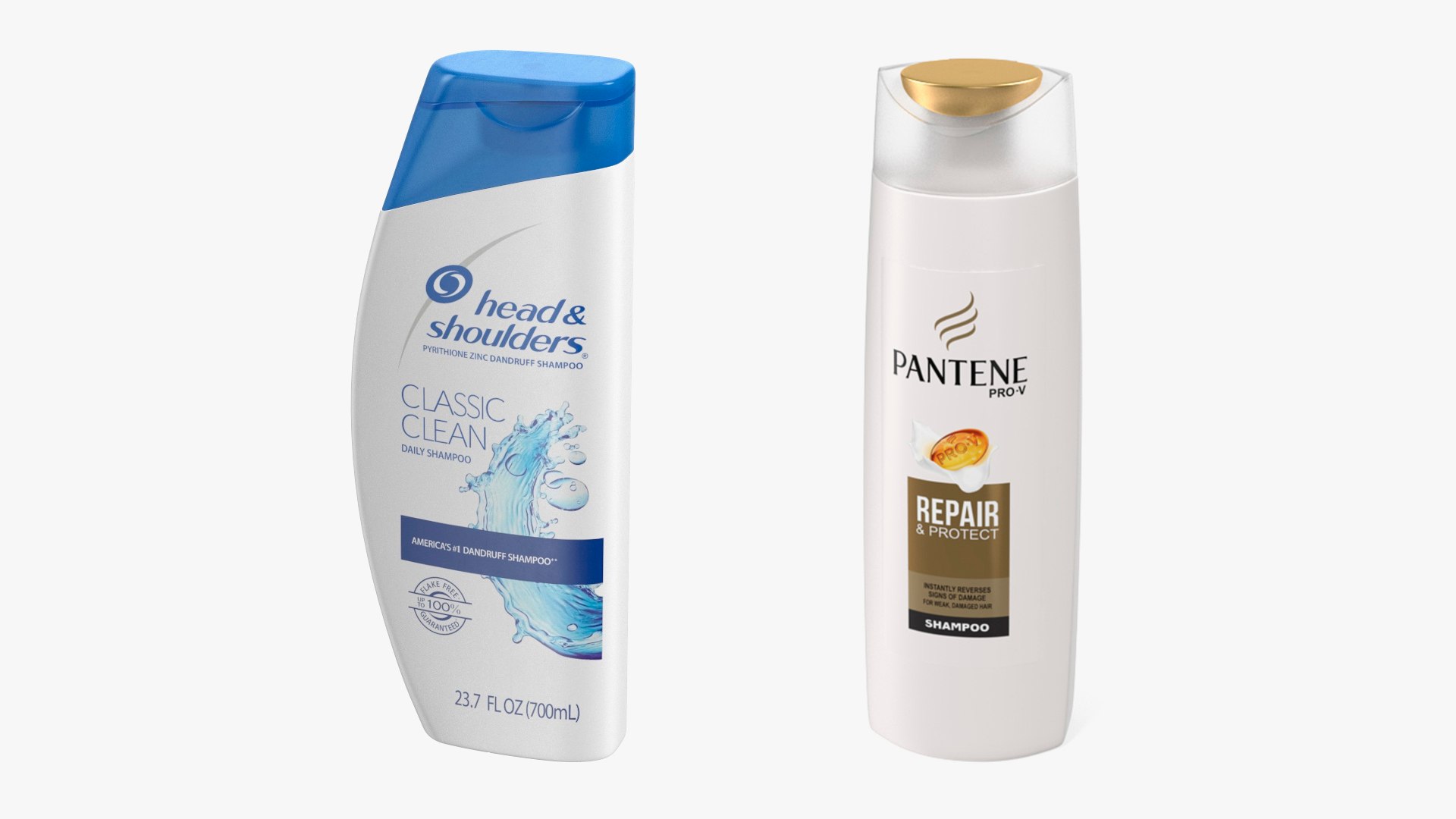 Brand Shampoo Collection 3D - TurboSquid 2200322