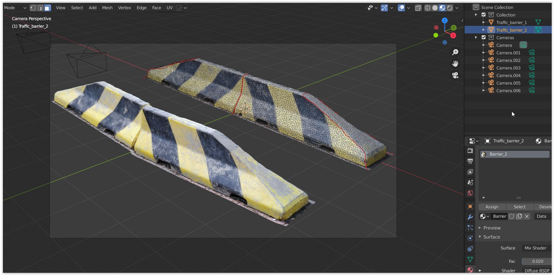 Scanned traffic 3D model - TurboSquid 1697749